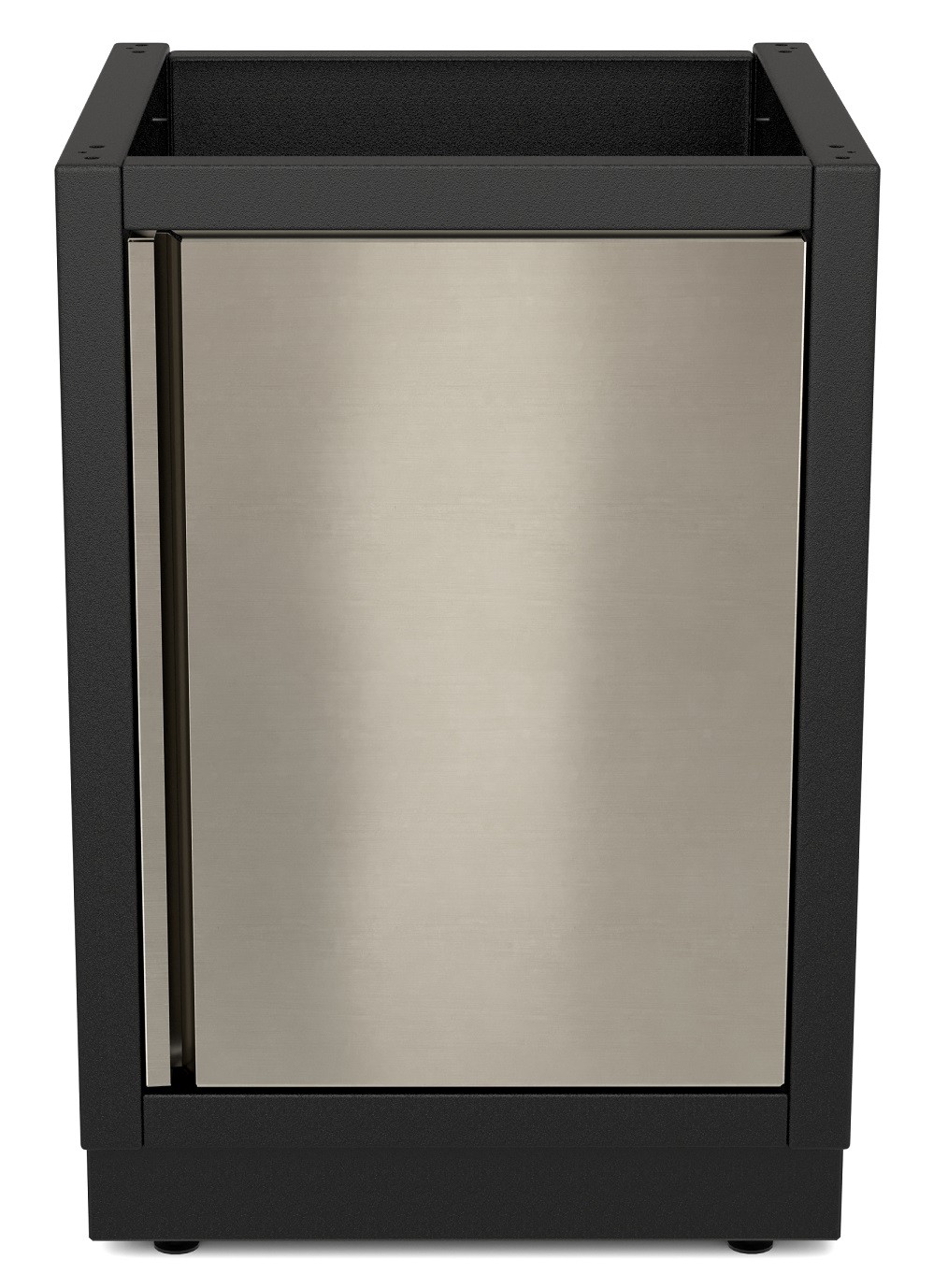 ZUREL יח' דלת למטבח חוץ צבע שחור מגורגר משולב נירוסטה . | המותגים שלנו ...