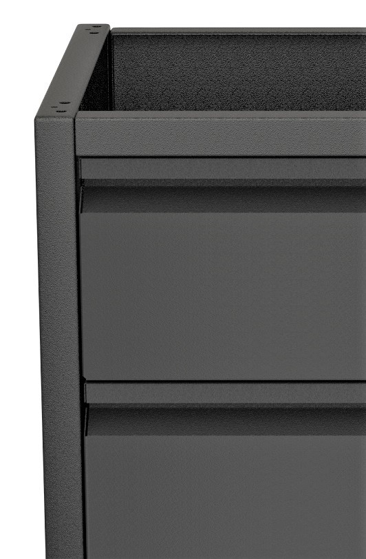 ZUREL יח' אחסון 3 מגירות למטבח חוץ צבע שחור מגורגר . | המותגים שלנו ...